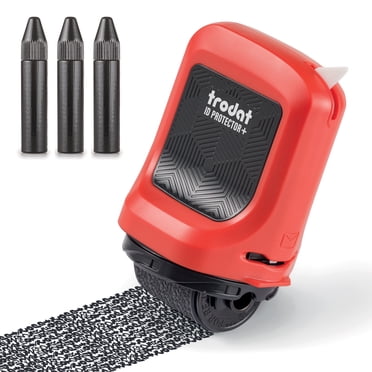BulbHead's ID Police Identity Protection Roller Stamp - Guard Name ...