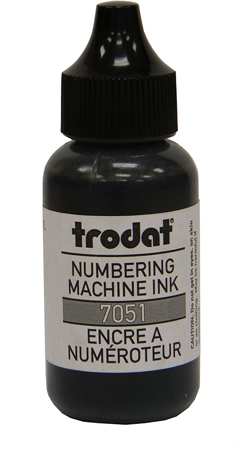 Trodat Numbering Machine Ink (Black) - Walmart.com