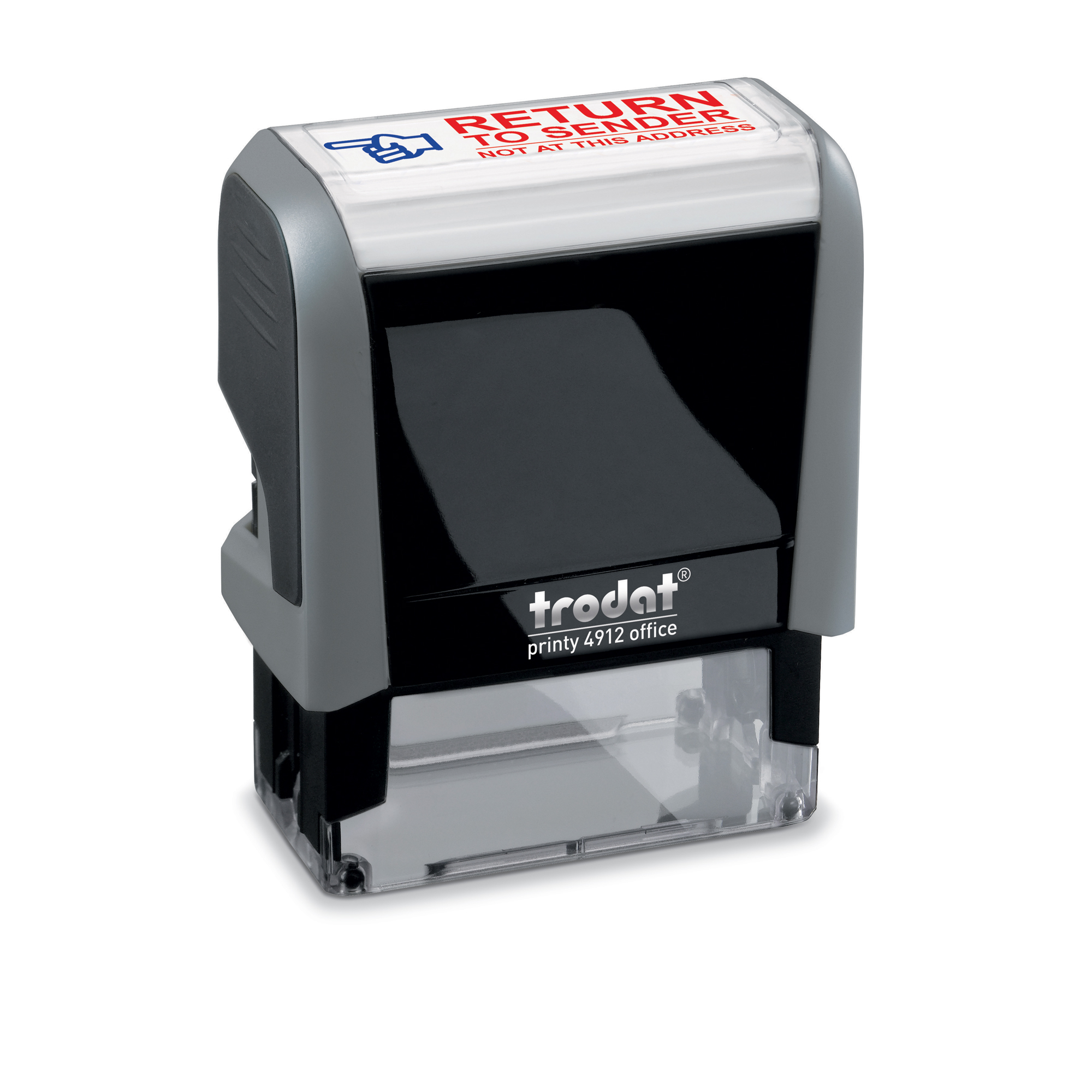 Universal Message Stamp, FAXED, Pre-Inked One-Color, Red -UNV10054 ...
