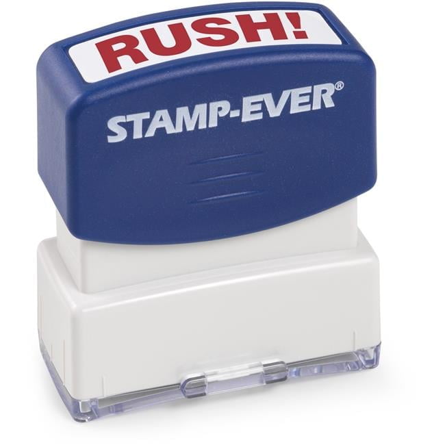 Trodat TDT5965 Pre-Inked Rush Stamp, Red - Walmart.com