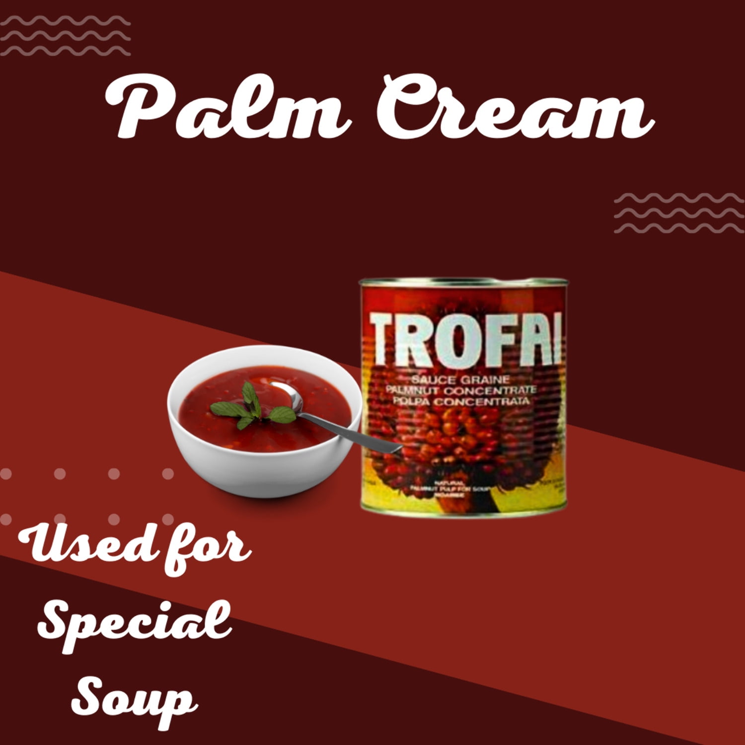 Trofai Natural Palmnut Pulp Concentrate Cream - Rich in Nutrients ...