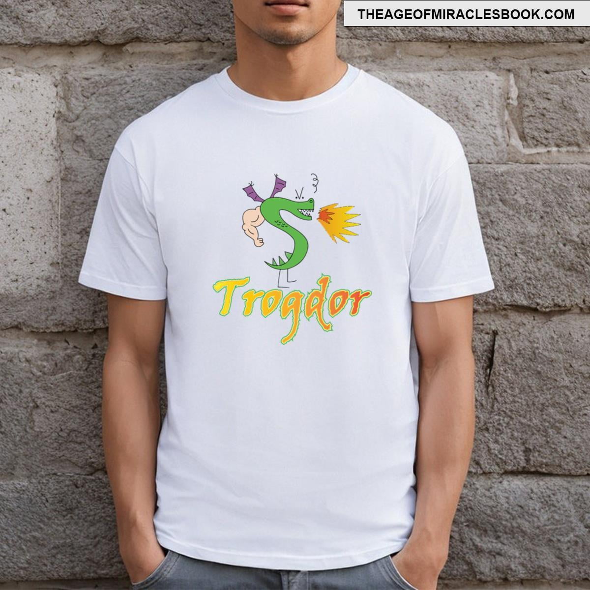 Trogdor Dragon Logo Essential T-shirt - Walmart.com