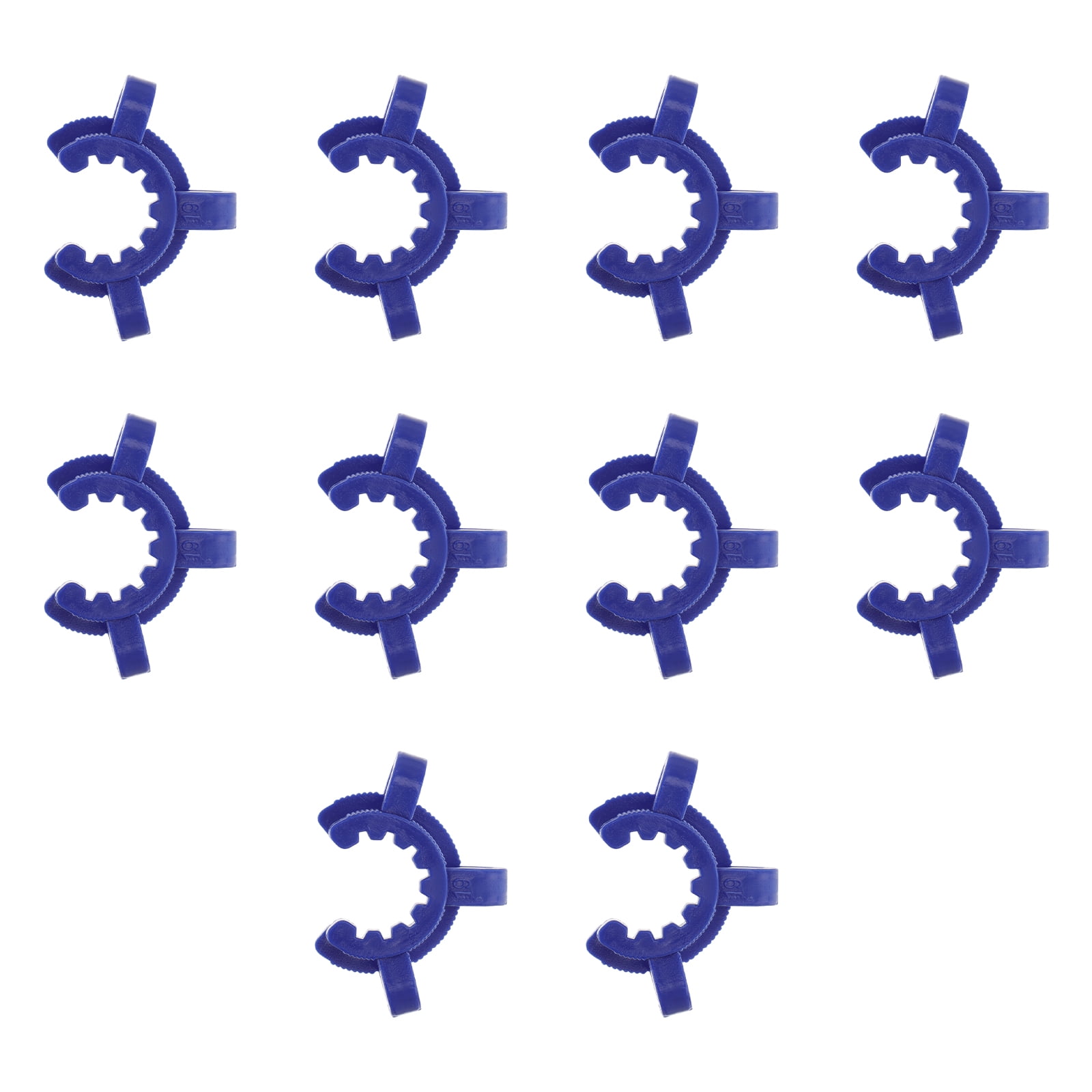 Troglfold 10 Pcs Laboratory Plastic Clip Laboratory Keck Clamp Use for ...