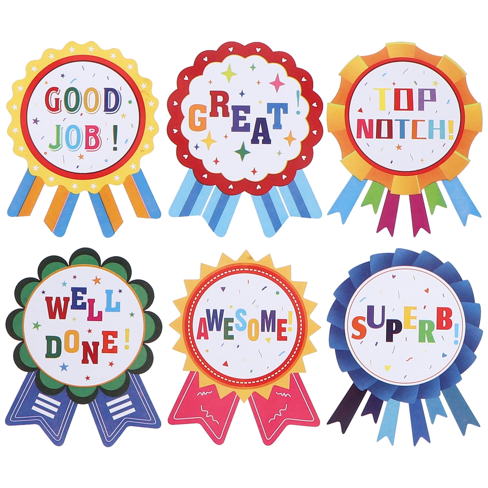 Troglfold 100pcs Reward Stickers Badge Incentive Teacher Stickers ...