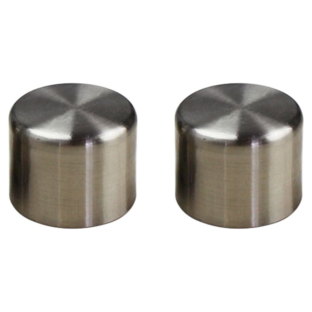 Troglfold 2 PCS 28mm Window Drapery Curtain Rod End Drapery Pole Rail ...