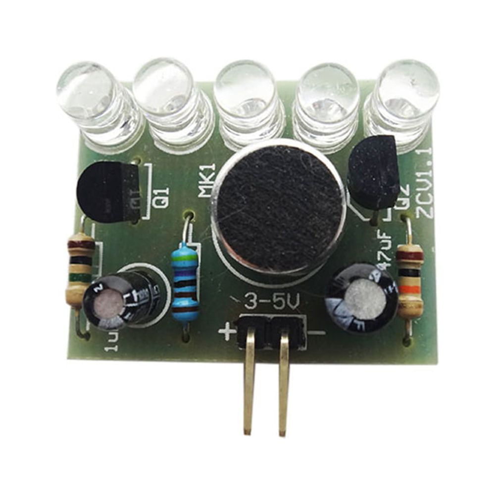 Troglfold 3V-5V Sound Control LED Melody Lamp Module Acoustic Control ...