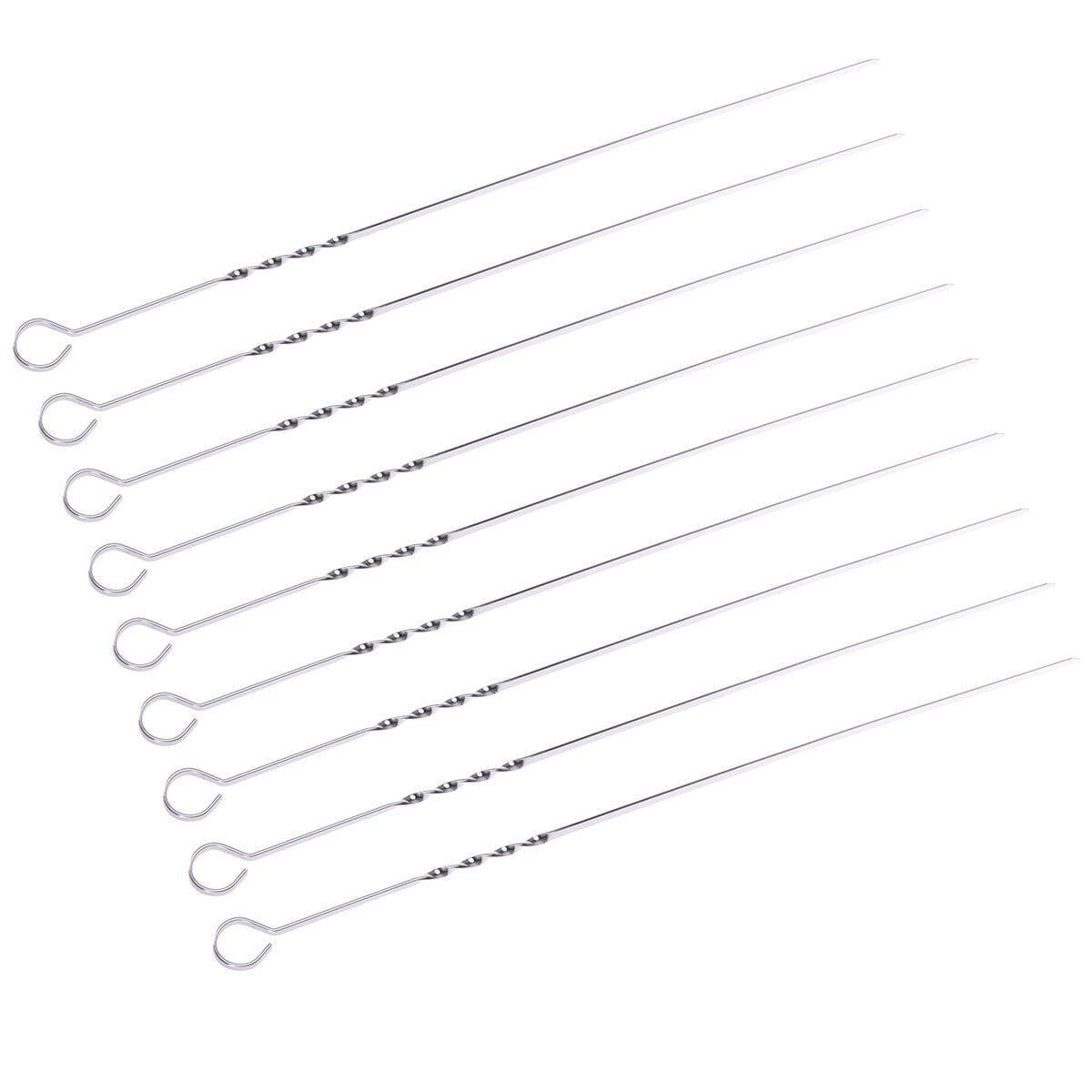 Troglfold BBQ sticks Stainless Steel BBQ Skewers for Grilling and ...