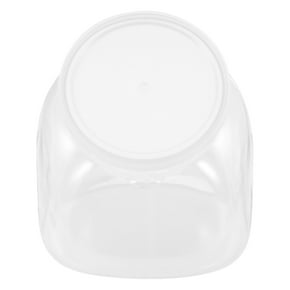 Clear Plastic Cookie Jar
