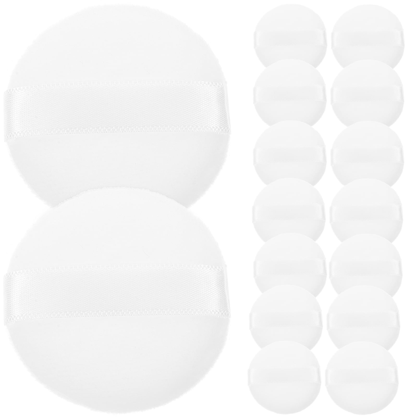 Troglfold Girl Puff 20 Small Cotton Powder Puffs for Makeup & Skin Care ...