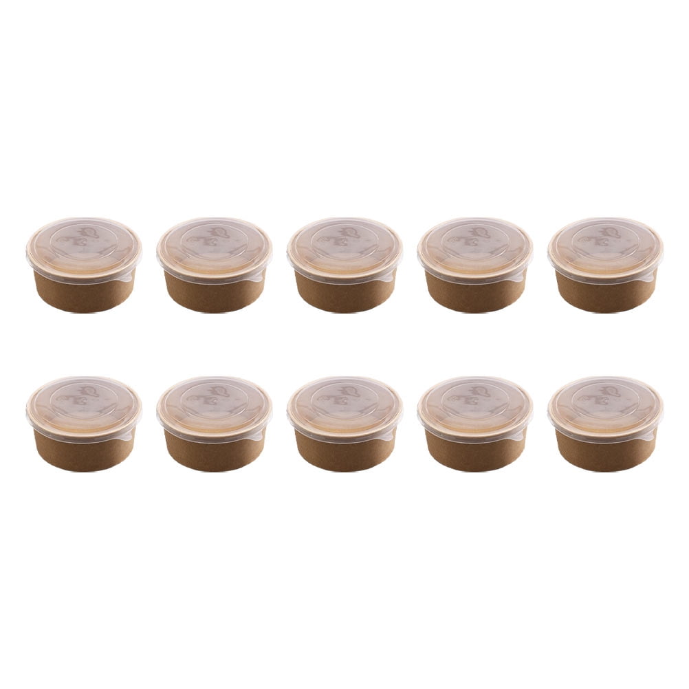 Troglfold Packing Case 10Pcs Disposable Food Box Lunch Container Food ...