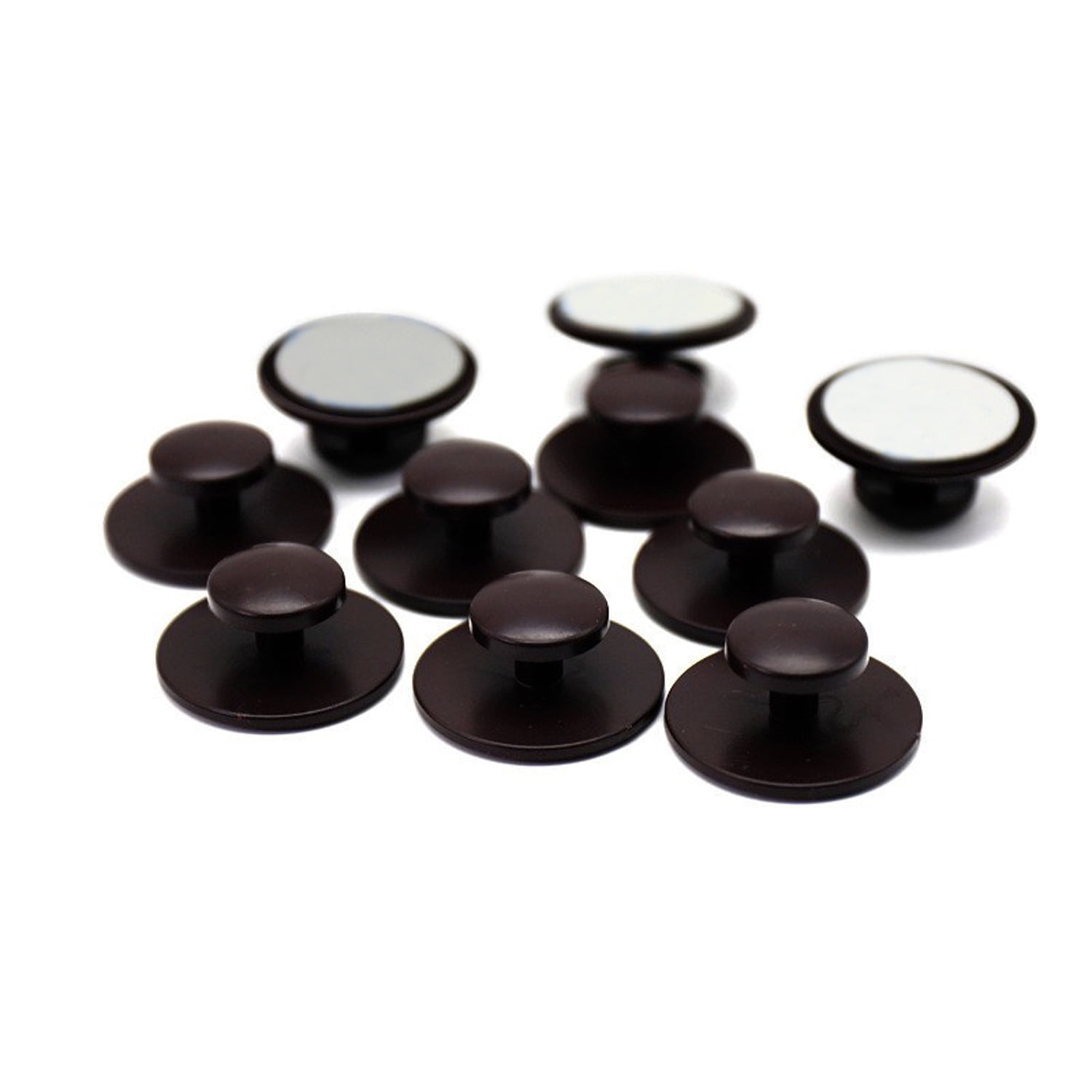 Troglfold Self-Stick Drawer Knobs - 10pcs Instant Cabinet Drawer Handle ...