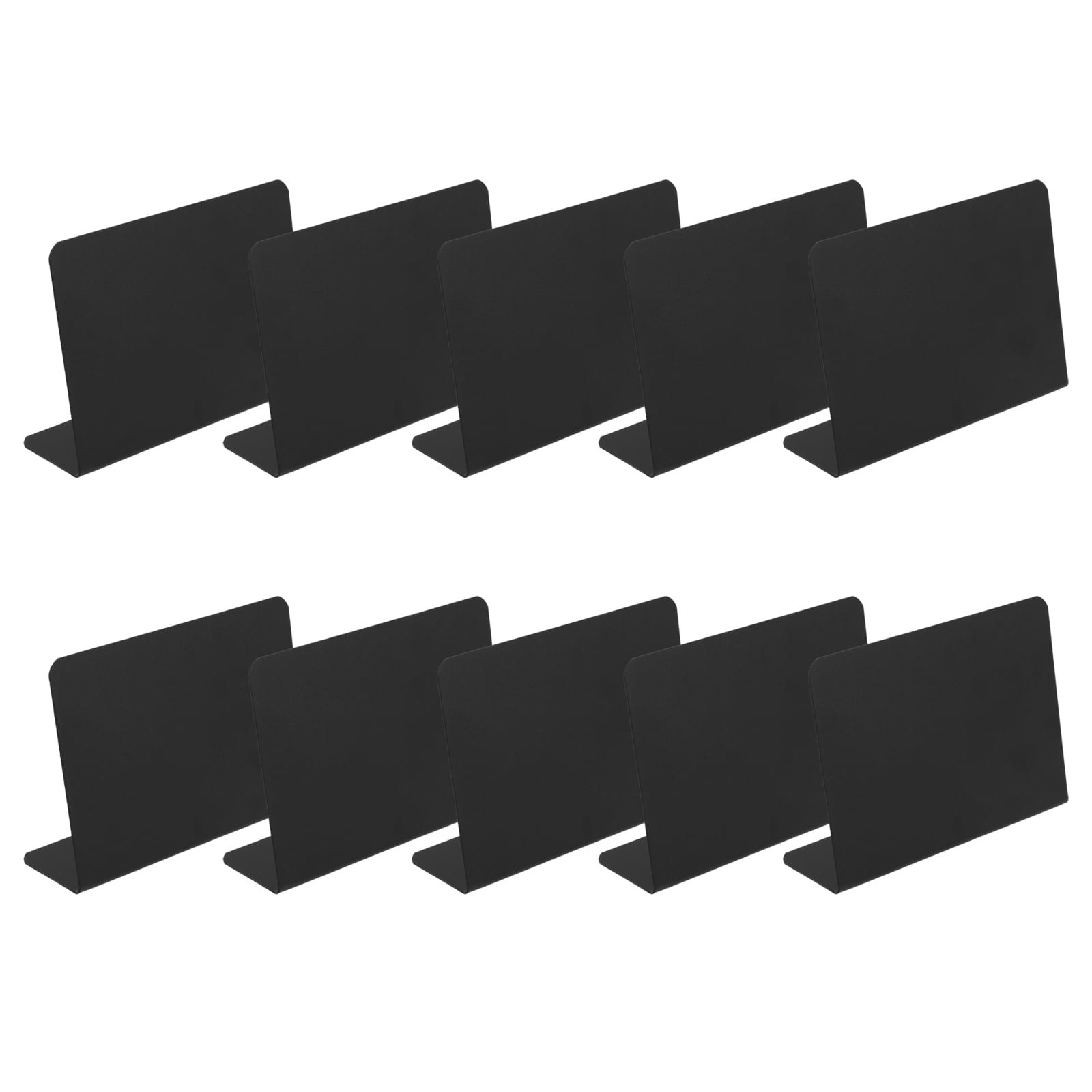 Troglfold Small Chalkboard 10pcs Desktop Mini Blackboards L-shaped ...