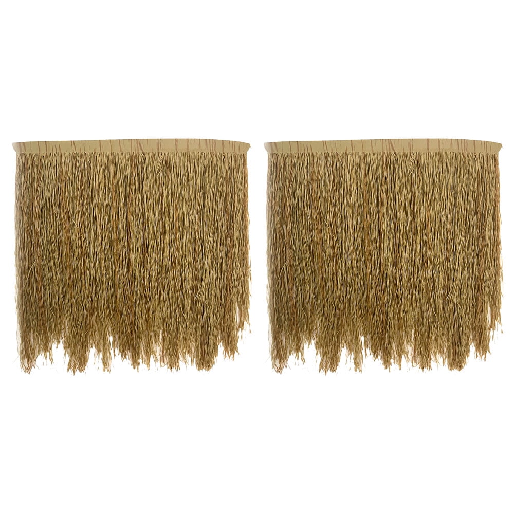 Troglfold Thatch Roof Mexican Straw Roof Thatch 2pcs for Tiki Bar Huts ...