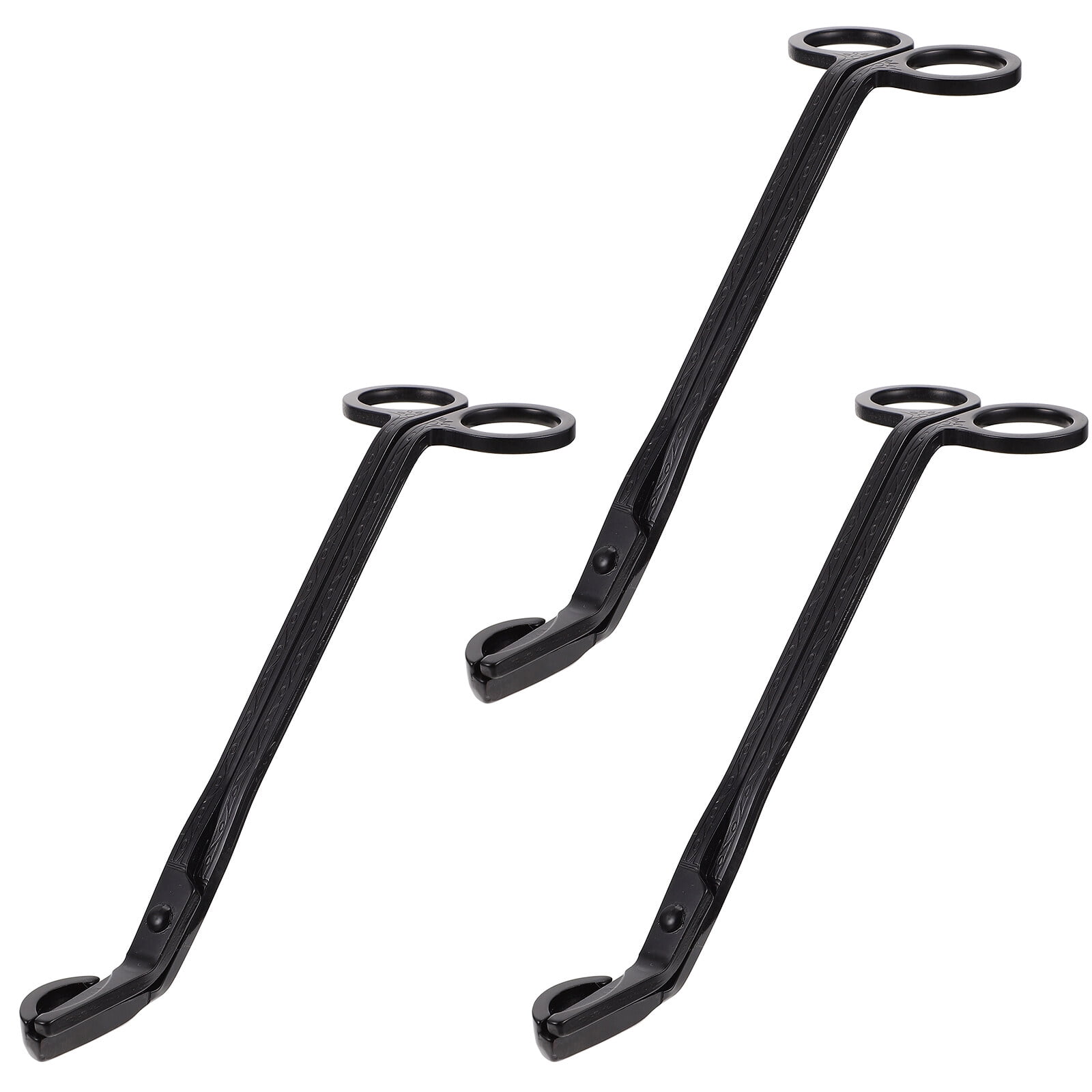 Troglfold candle wick scissors Scrub Sets 3Pcs Wick Trimmer Stainless ...