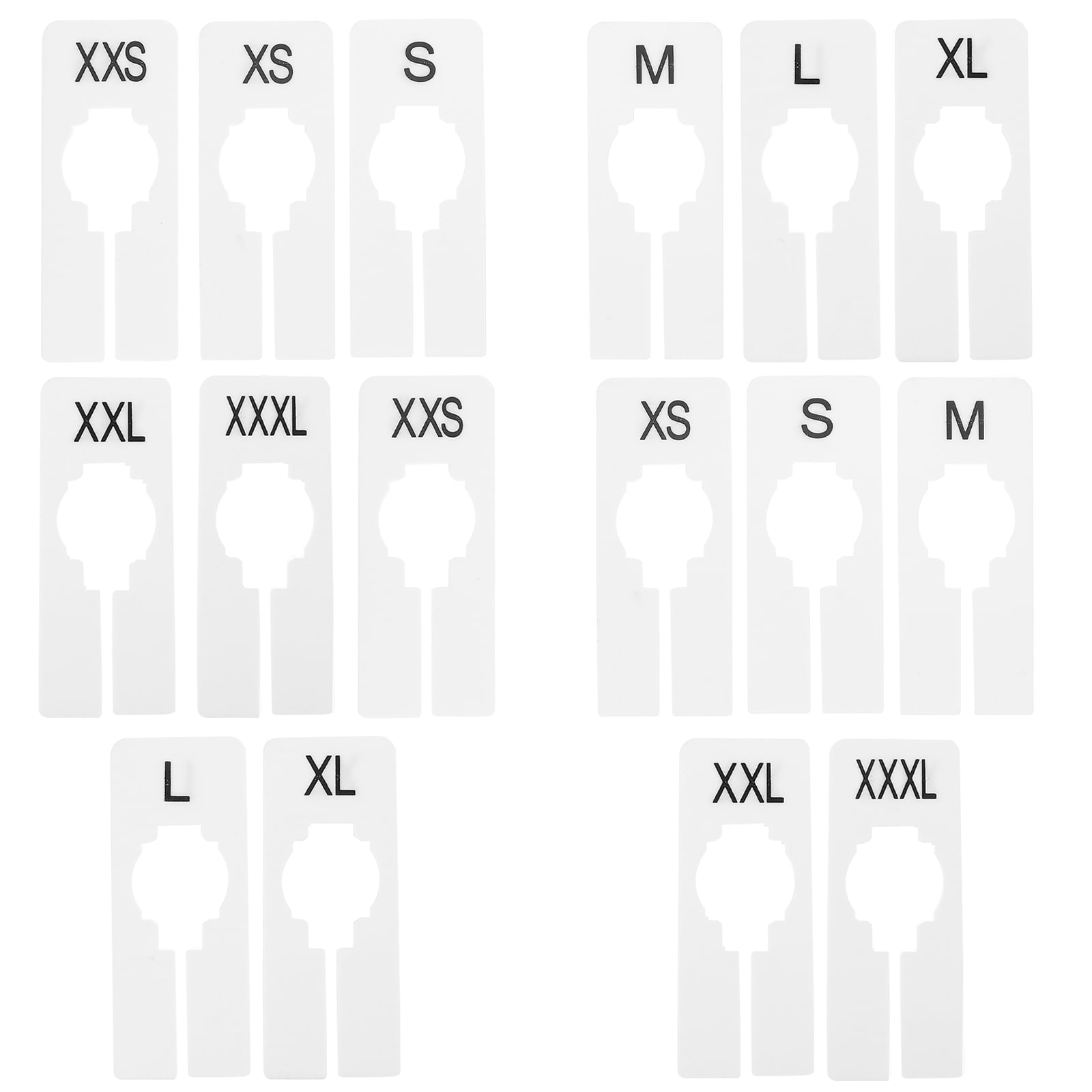 Troglfold closet dividers 16pcs Closet Rack Dividers Clothing Hanger ...