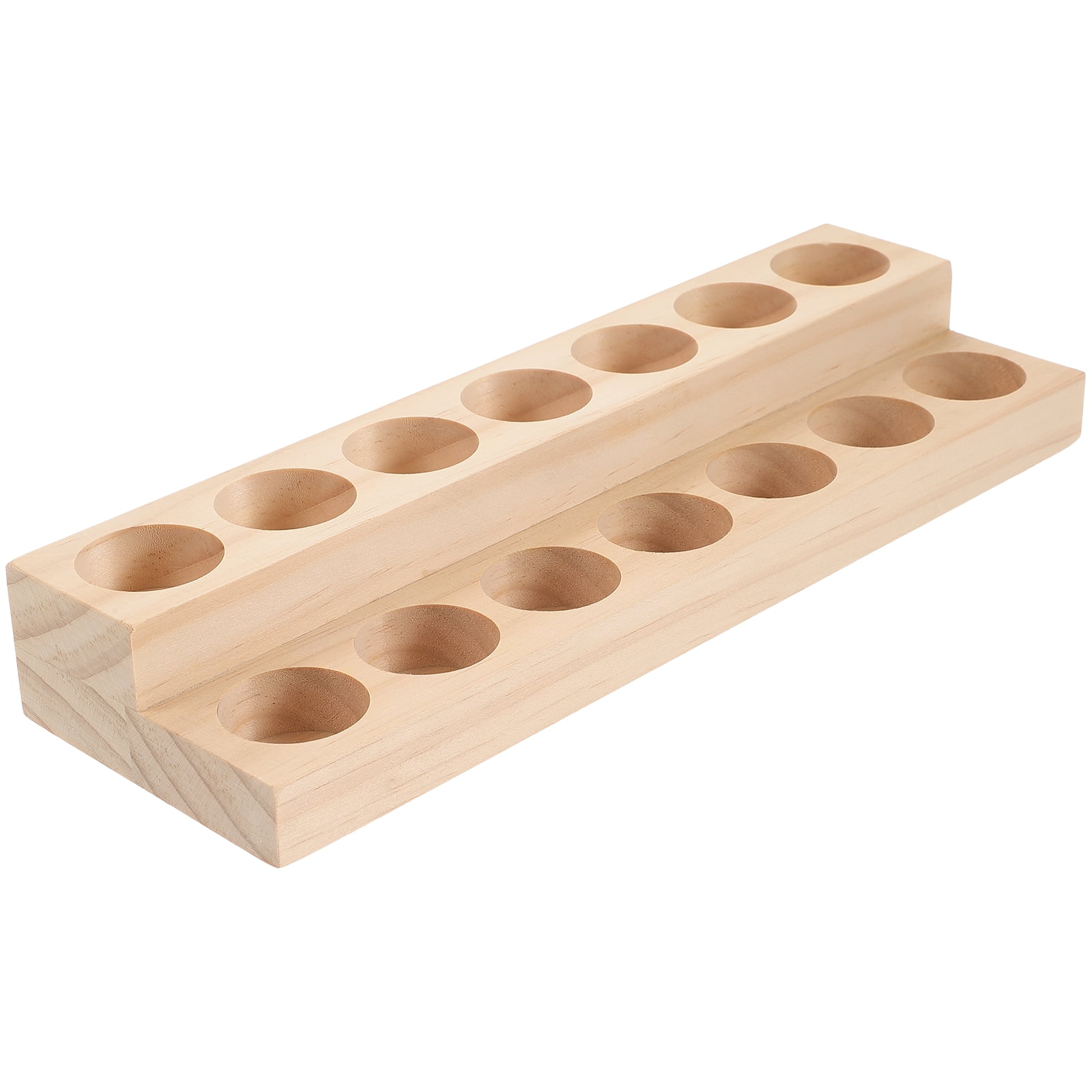 LABSERRON Essential Oil Organizer Pine Wood 1Set Home Use - Walmart.com