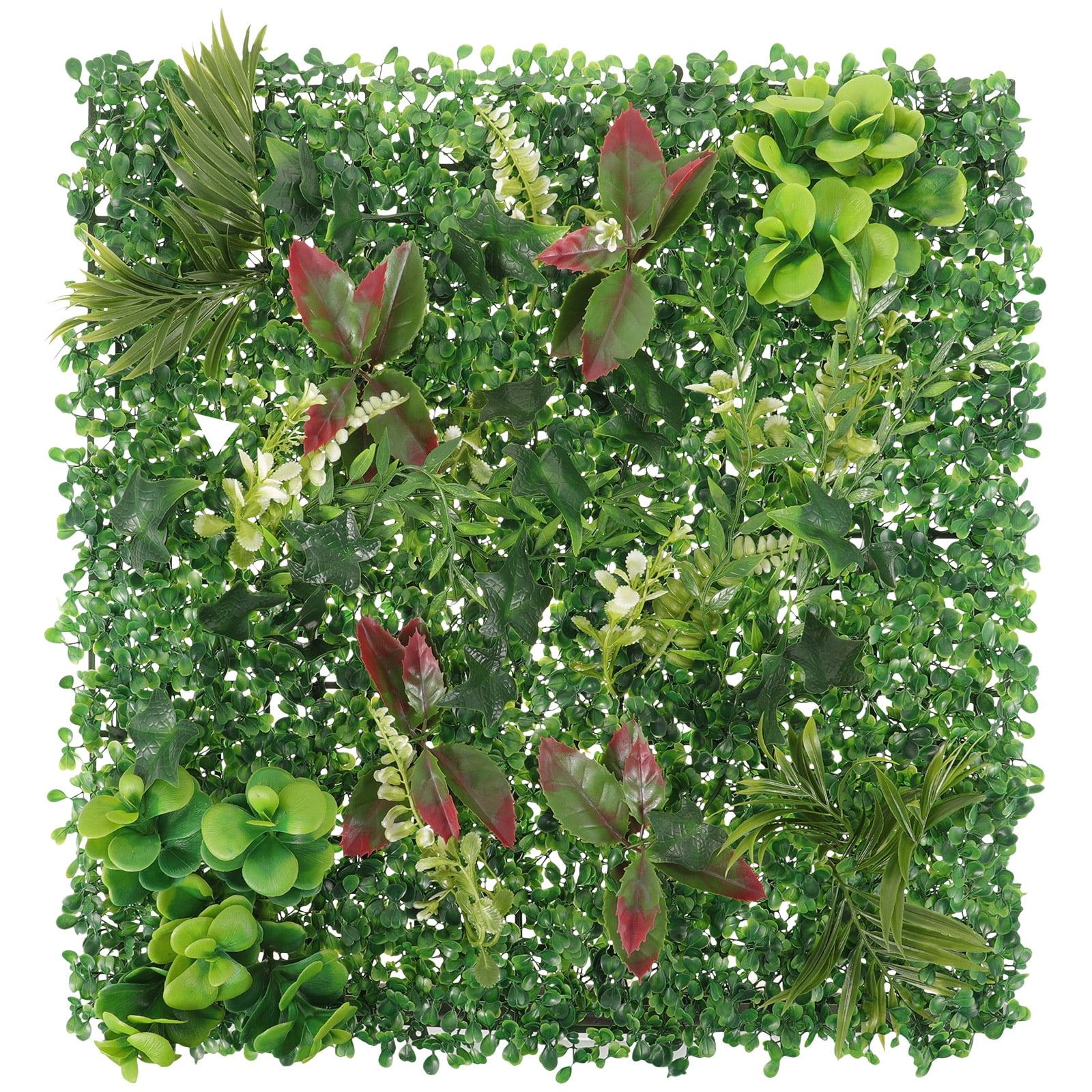 Troglfold fake plant for wall Artificial Boxwood Panels Topiary Hedge ...