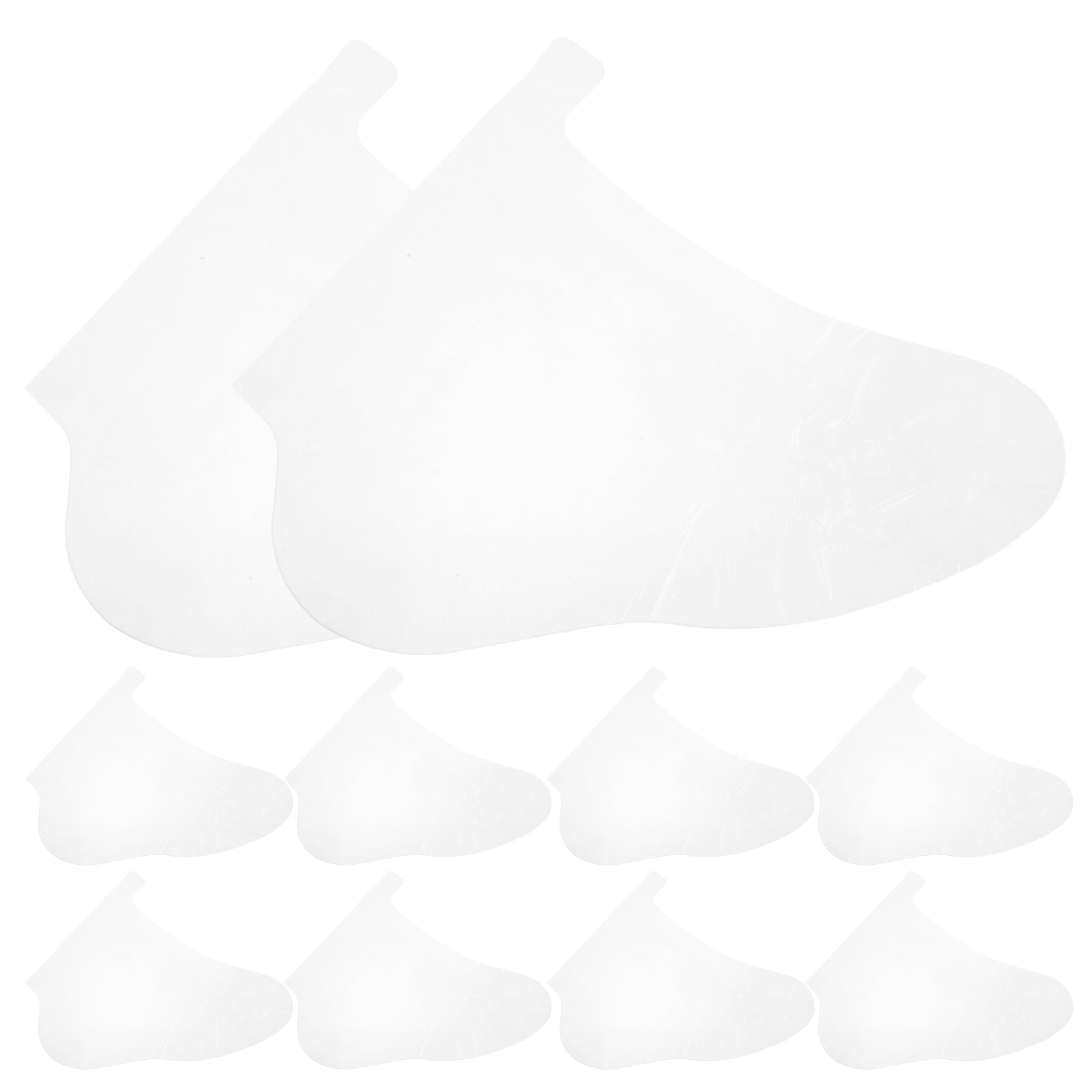 Troglfold foot covers women 100pcs Plastic Foot Covers Moisturizing ...