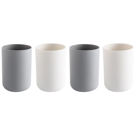 STPgoods Karmen Clear Glass Toothbrush Holder Glass Cup for Toothbrush ...