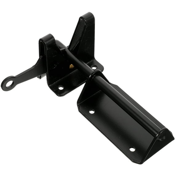 LABSERRON Gate Latch Kit Heavy Duty Steel Black 1 Set - Walmart.com