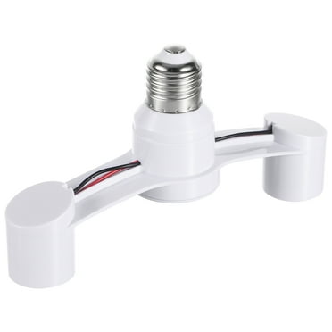 SSKFHGI 2 in 1 E27 Lamp Socket Splitter Adapter Light Double Stand Bulb ...