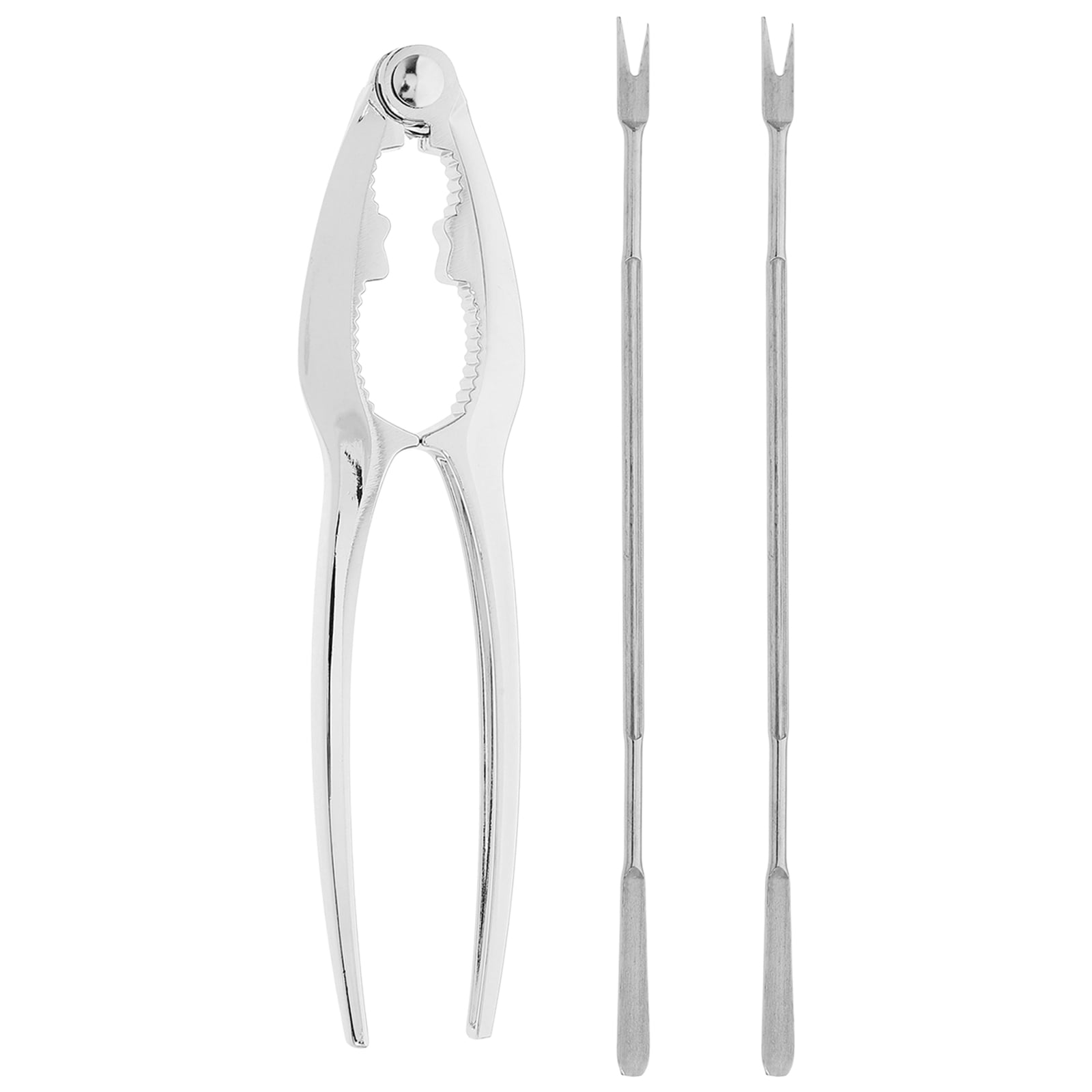 Troglfold nutcracker 1 Set of Heavy-duty Stainless Steel Nutcracker ...