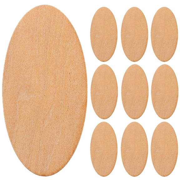 24 Hour Crafts, Unfinished Wooden Oval Cutout, Laser-Cut Birch Plywood ...