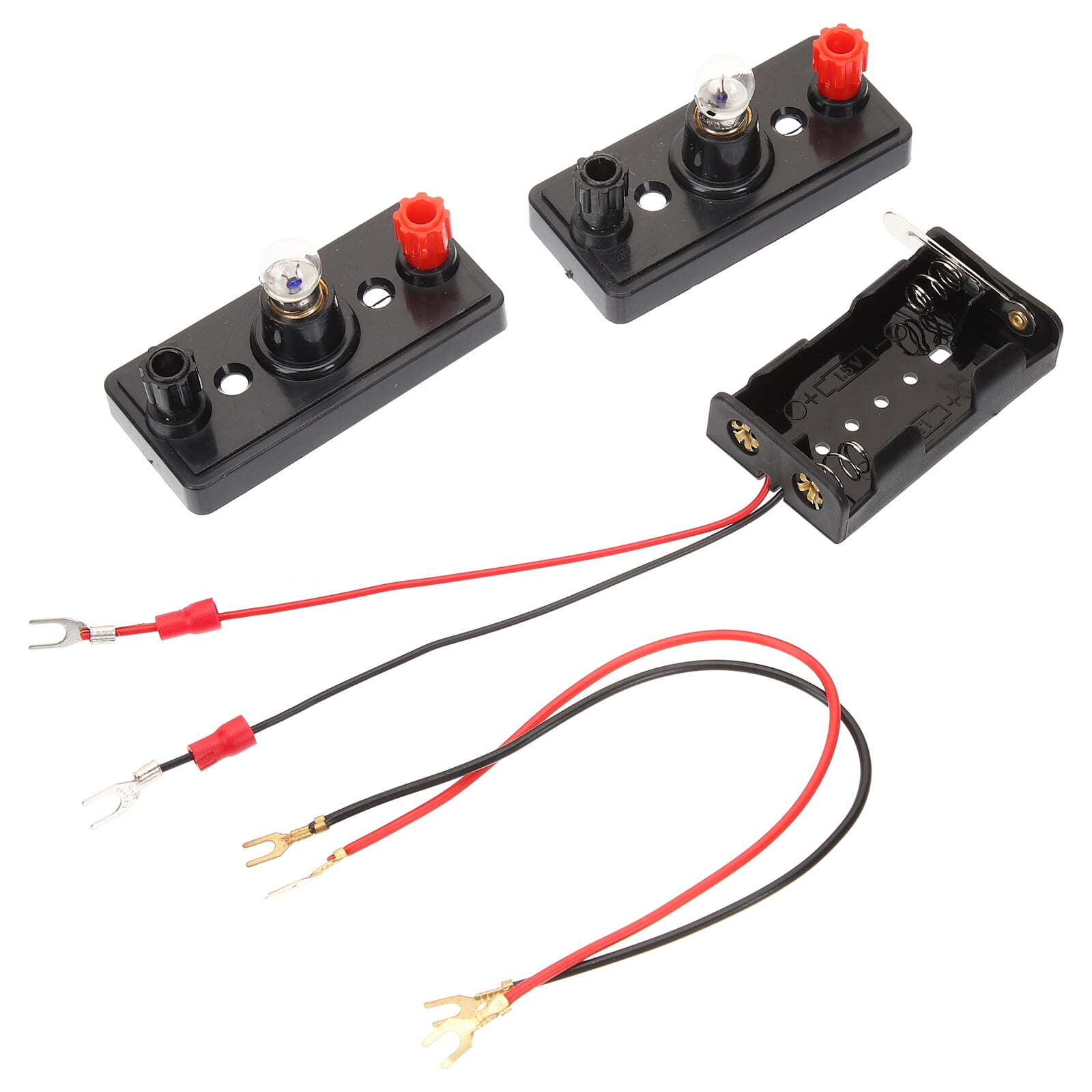 Troglfold tiny circuits 1 Set DIY Circuit Experiment Small Bulb Lights up Kit School Educational ...