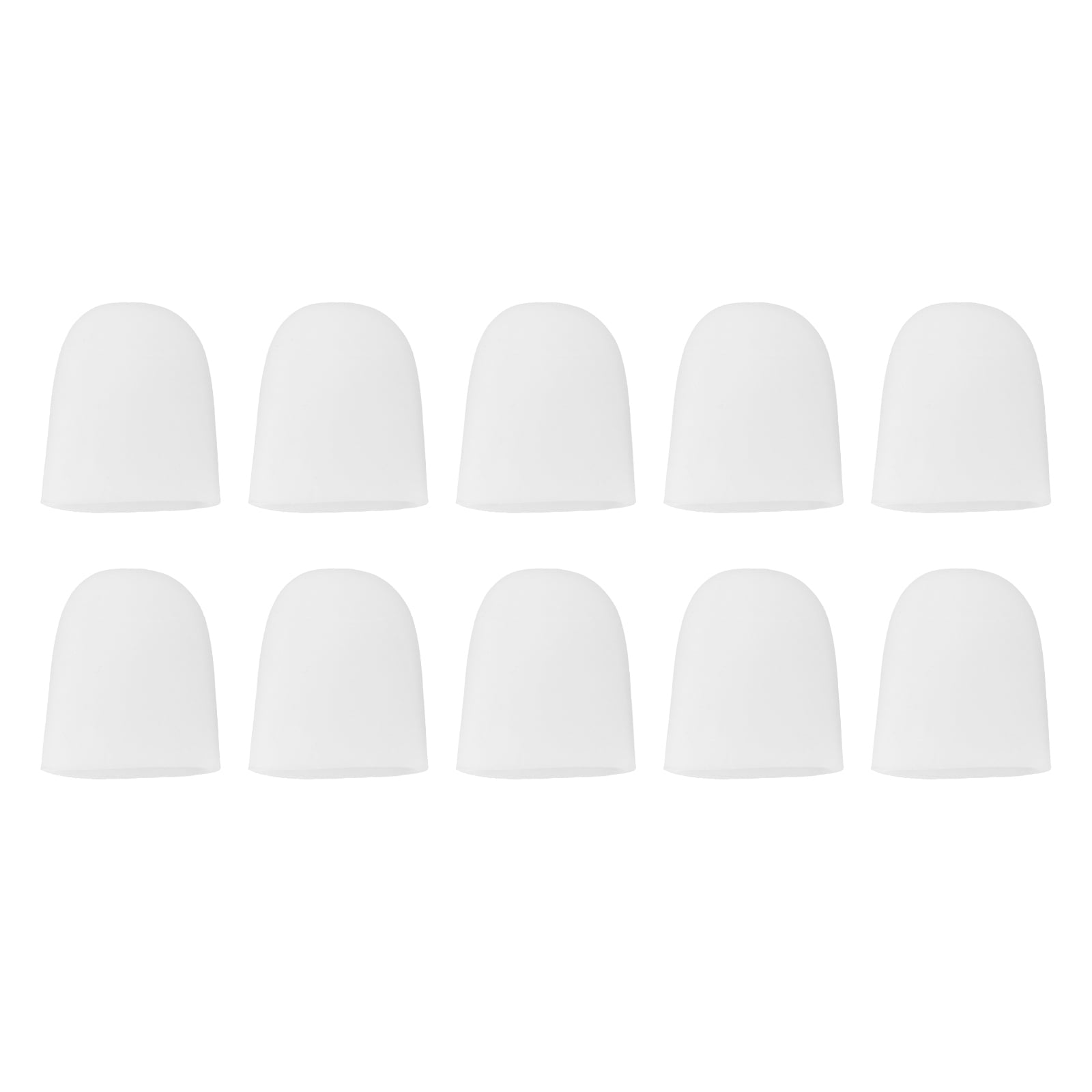 Troglfold toe caps 10pcs Silicone Toe Protector Gel Toe Cots - Size S,1 ...