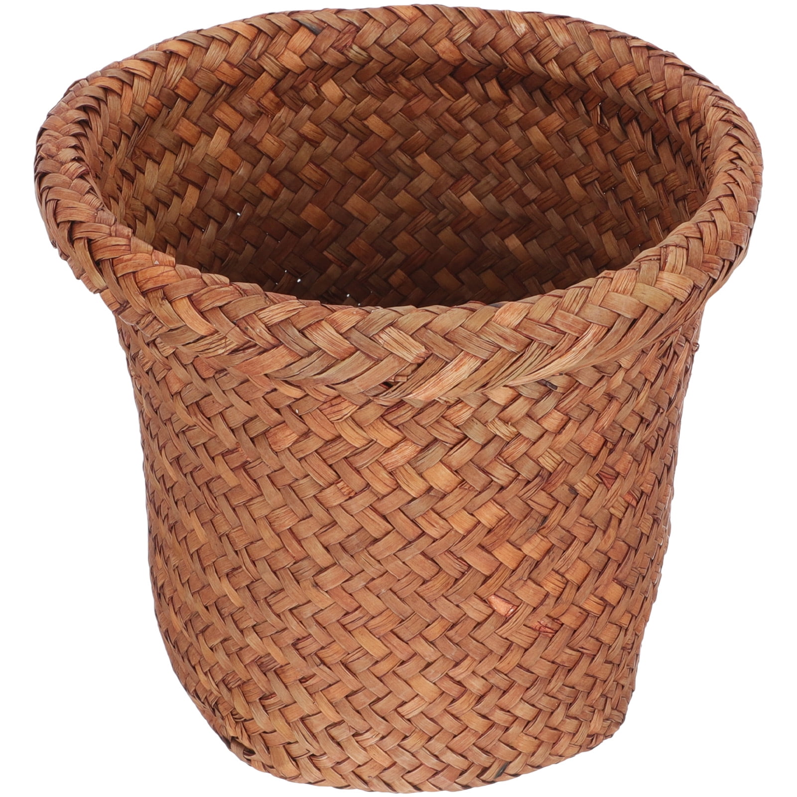 LABSERRON Compact Trash Basket Rattan 1Set 6.9x5.7x5.7in - Walmart.com