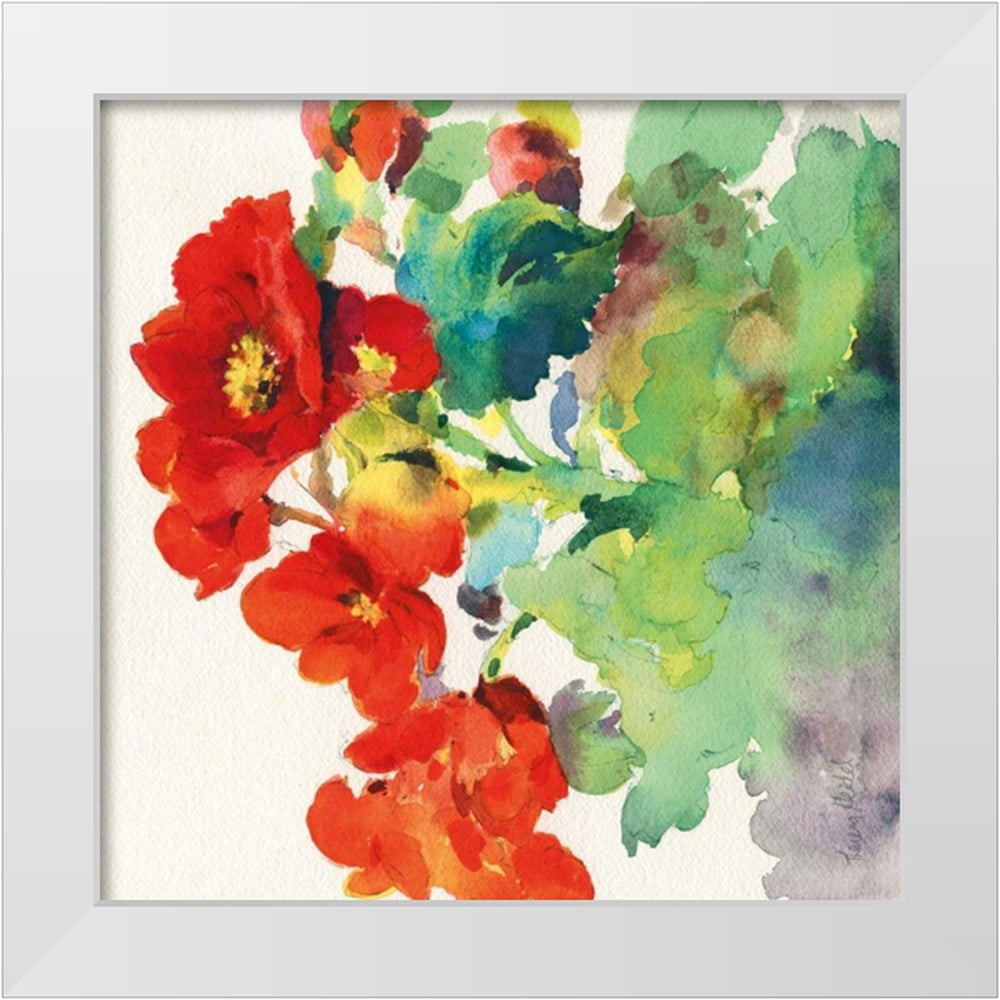 Troise Heidel, Theresa 12x12 White Modern Wood Framed Museum Art Print ...