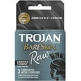Trojan Bareskin Raw Condom, 3 Count, 6 Pack - Walmart Business Supplies