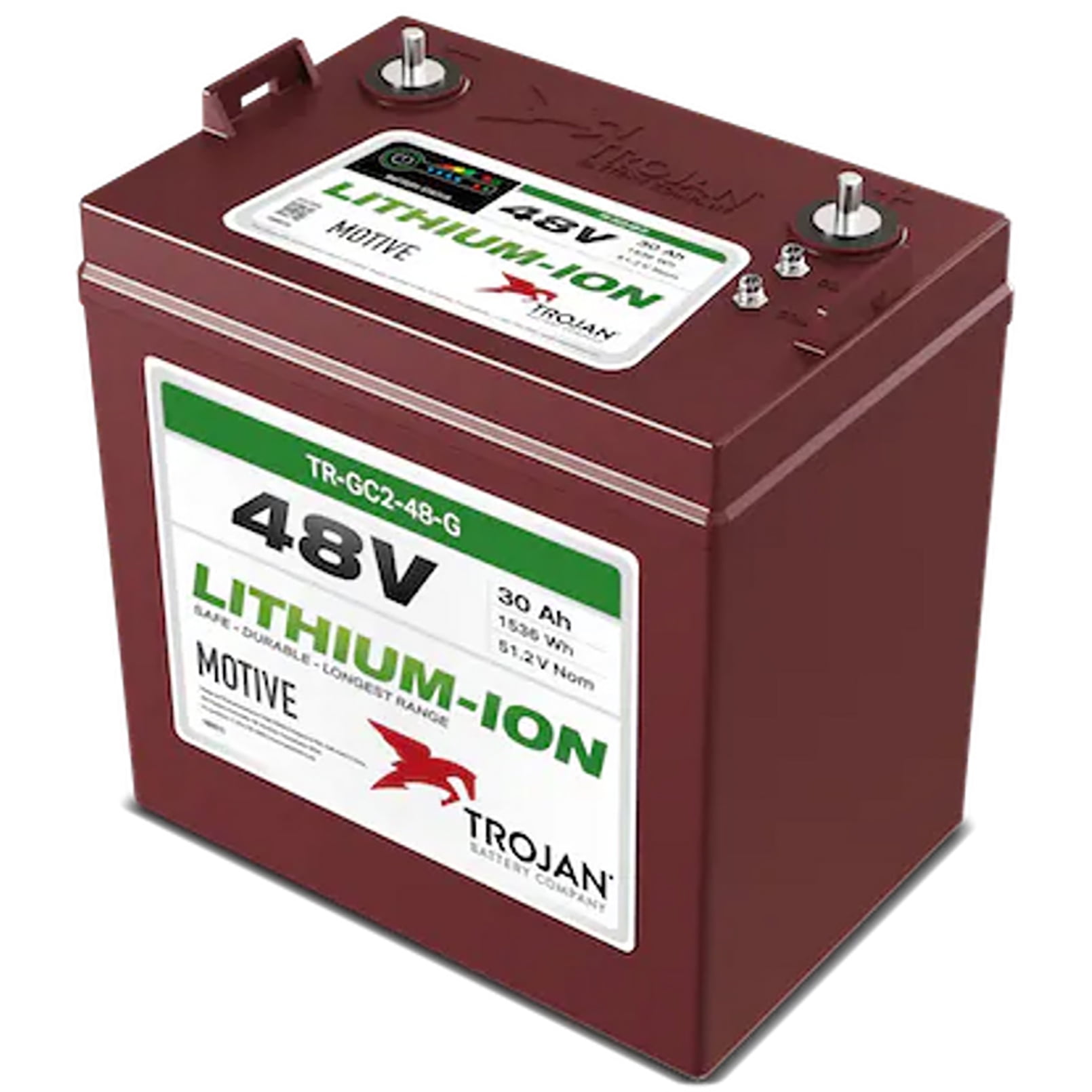 Trojan GC2 48V 30Ah Lithium-Ion Battery - Walmart.com