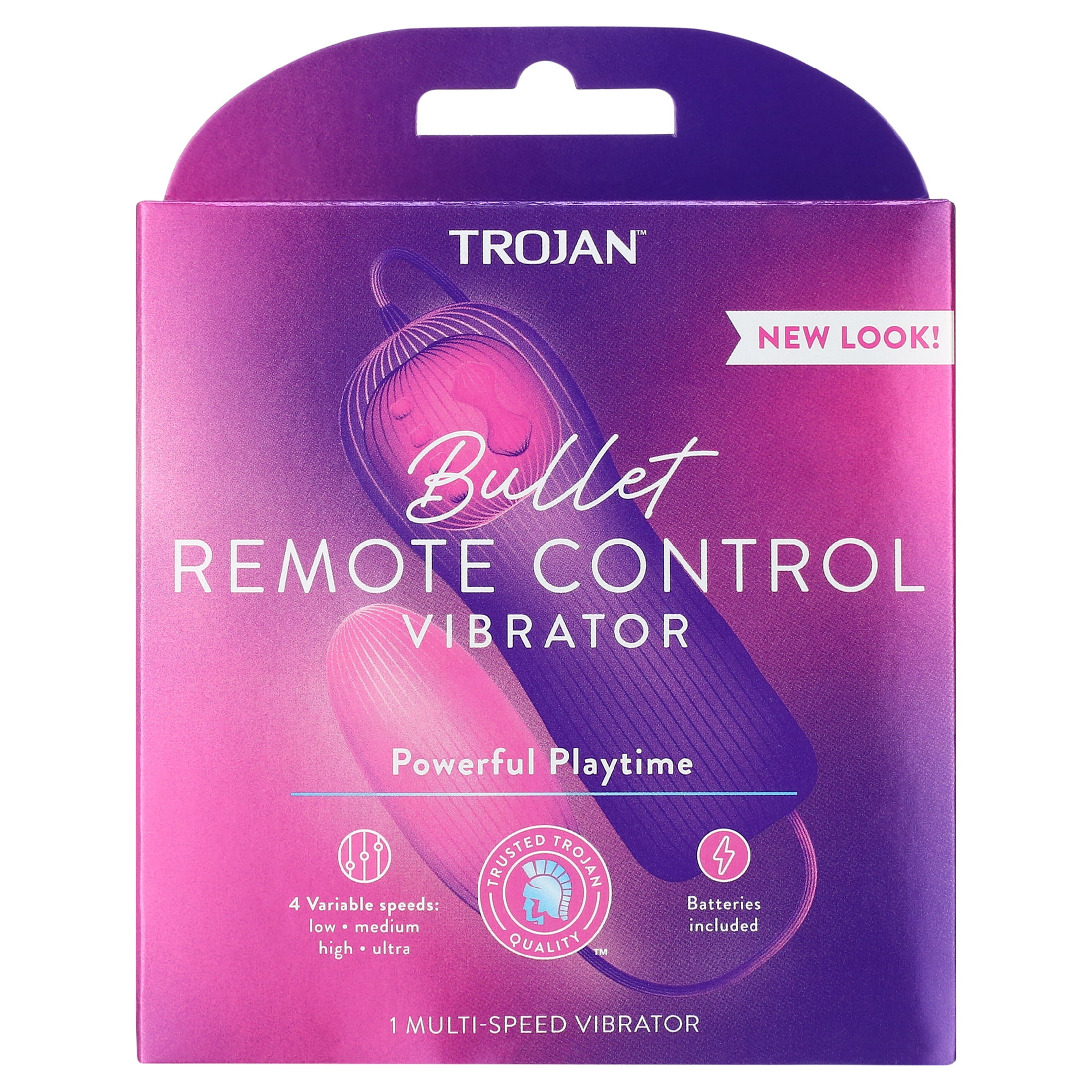 Trojan Vibrations Vibrating Bullet Personal Massager - Walmart.com