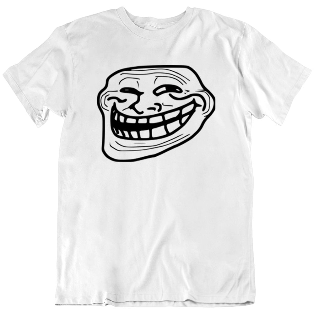 Troll Face Internet Meme Funny T Shirt Tee Gift New - Walmart.com