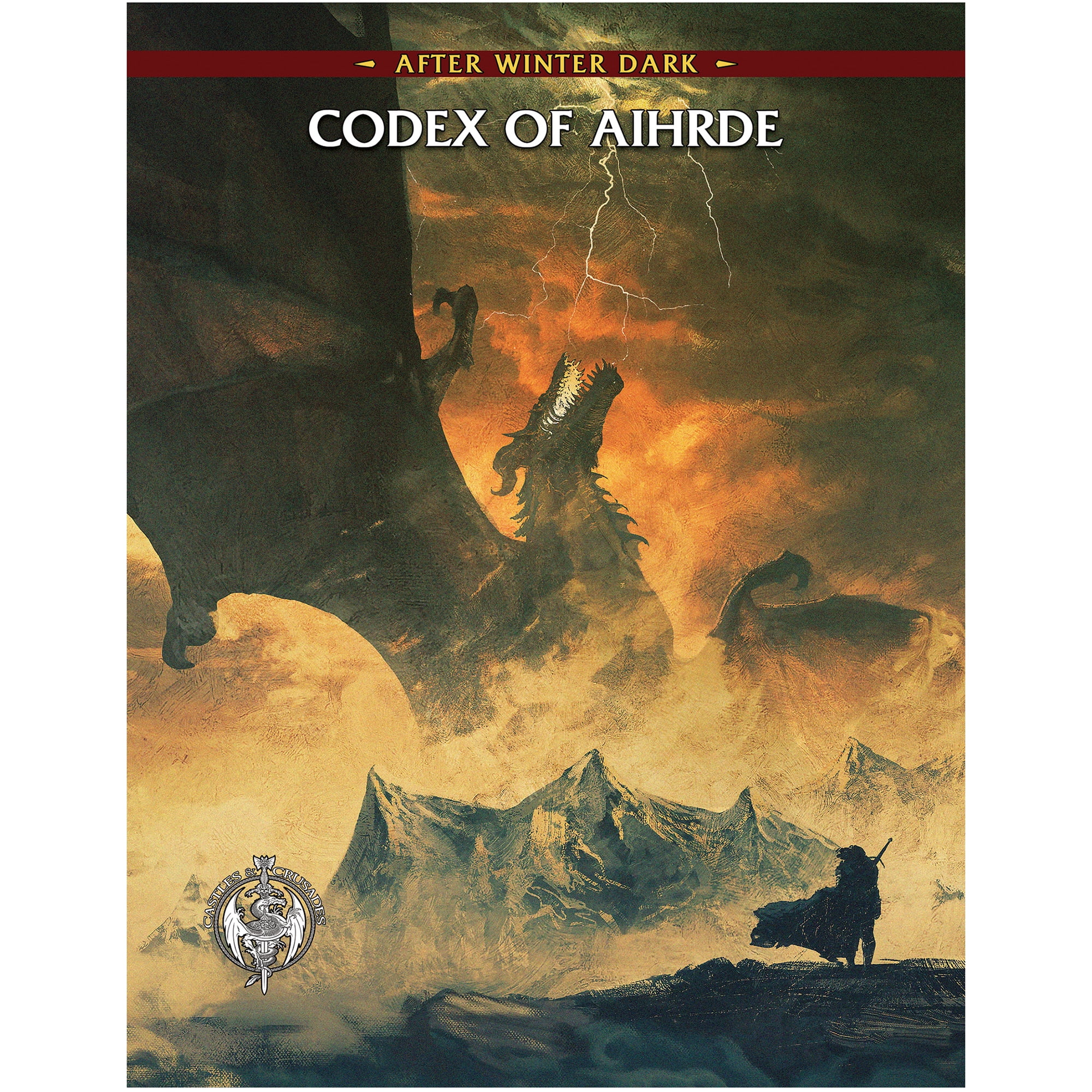 Troll Lord Games: After Winter Dark: Codex of Aihrde - Hardcover RPG Book, A Fantasy Roleplaying ...