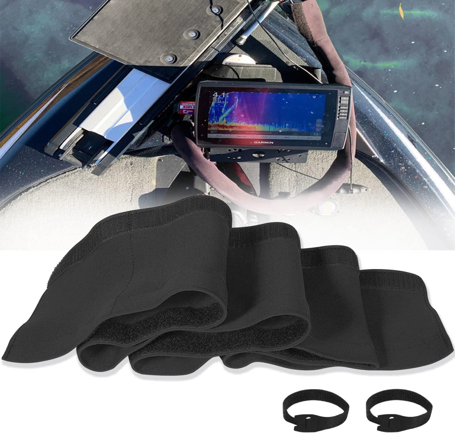 Troll Wire Cable Cover Trolling Motor Sleeve 60'',Marine Boat Neoprene ...