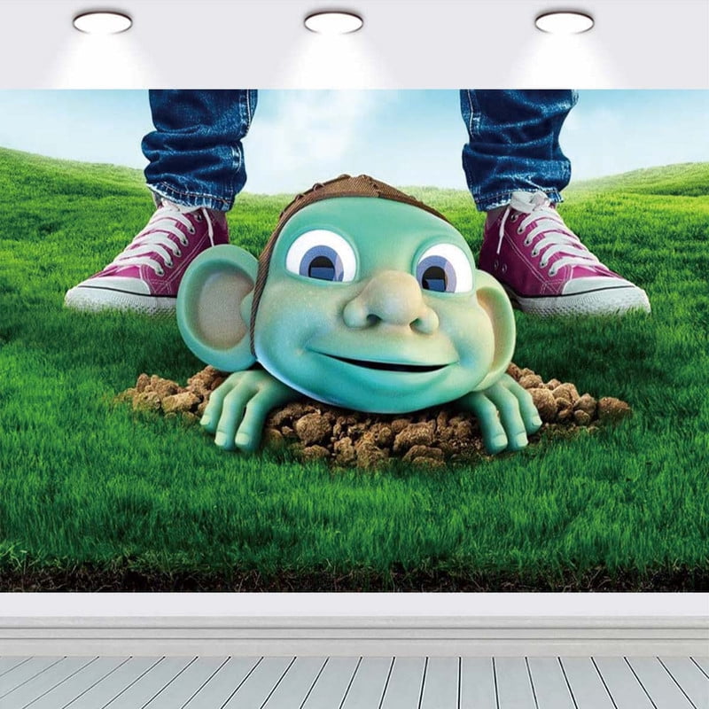 Trolland Party Supplies Backdrop Banner Poster Birthday Decorations ...