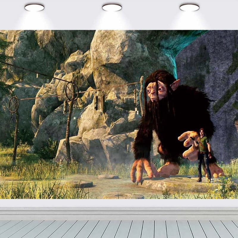 Trolland and I Birthday Party Supplies Banner Backdrop Background ...