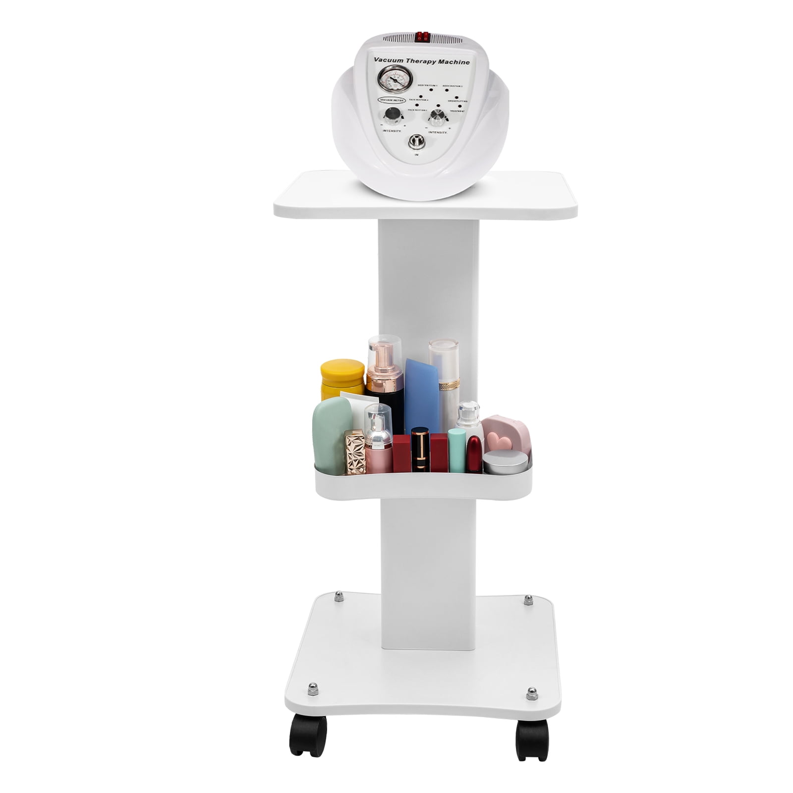 Trolley Cart with Wheels, 3 Tier Salon Spa Beauty Machine Trolley Stand ...