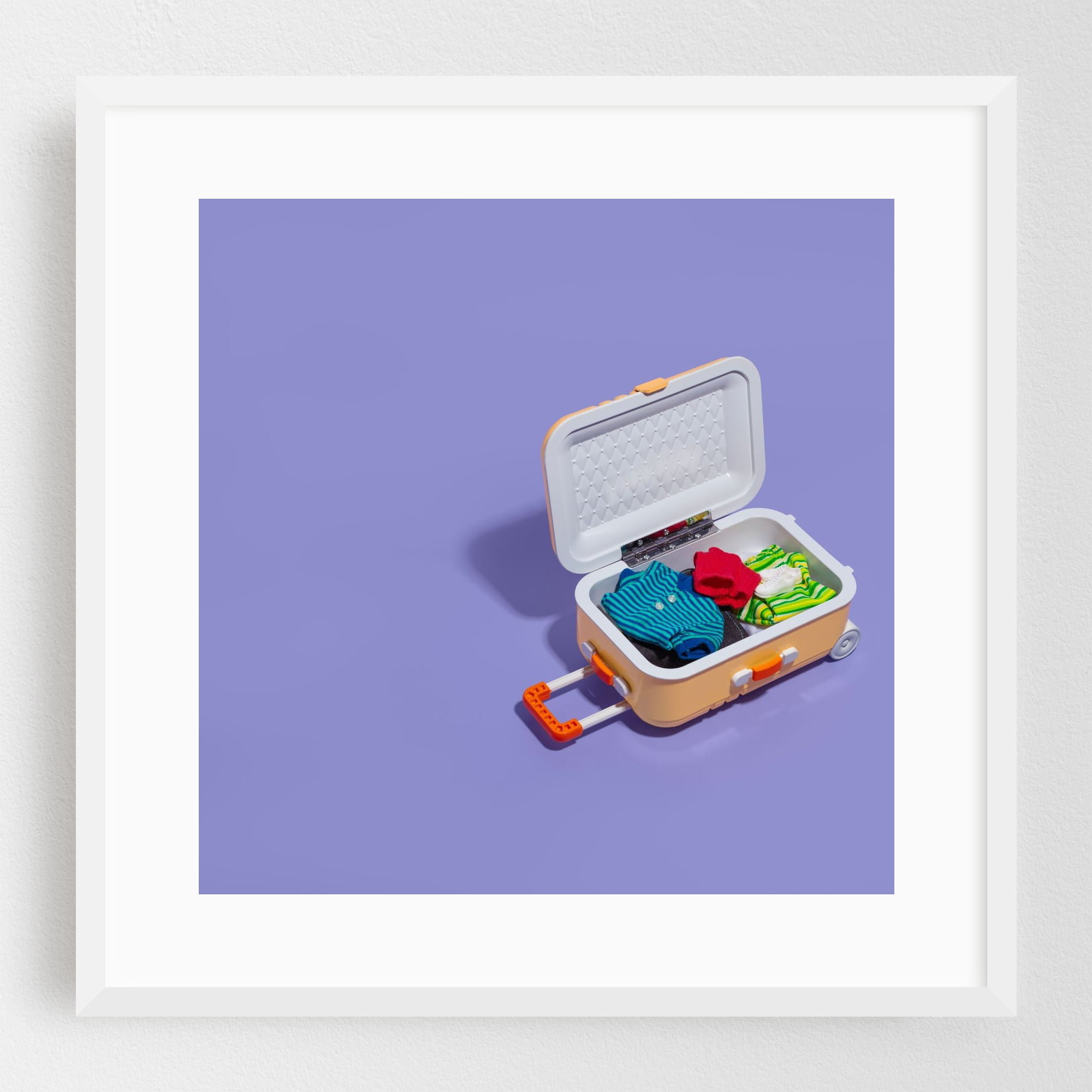 Trolley - Photography Travel Poster Minimalist Pastel Modern Art ...