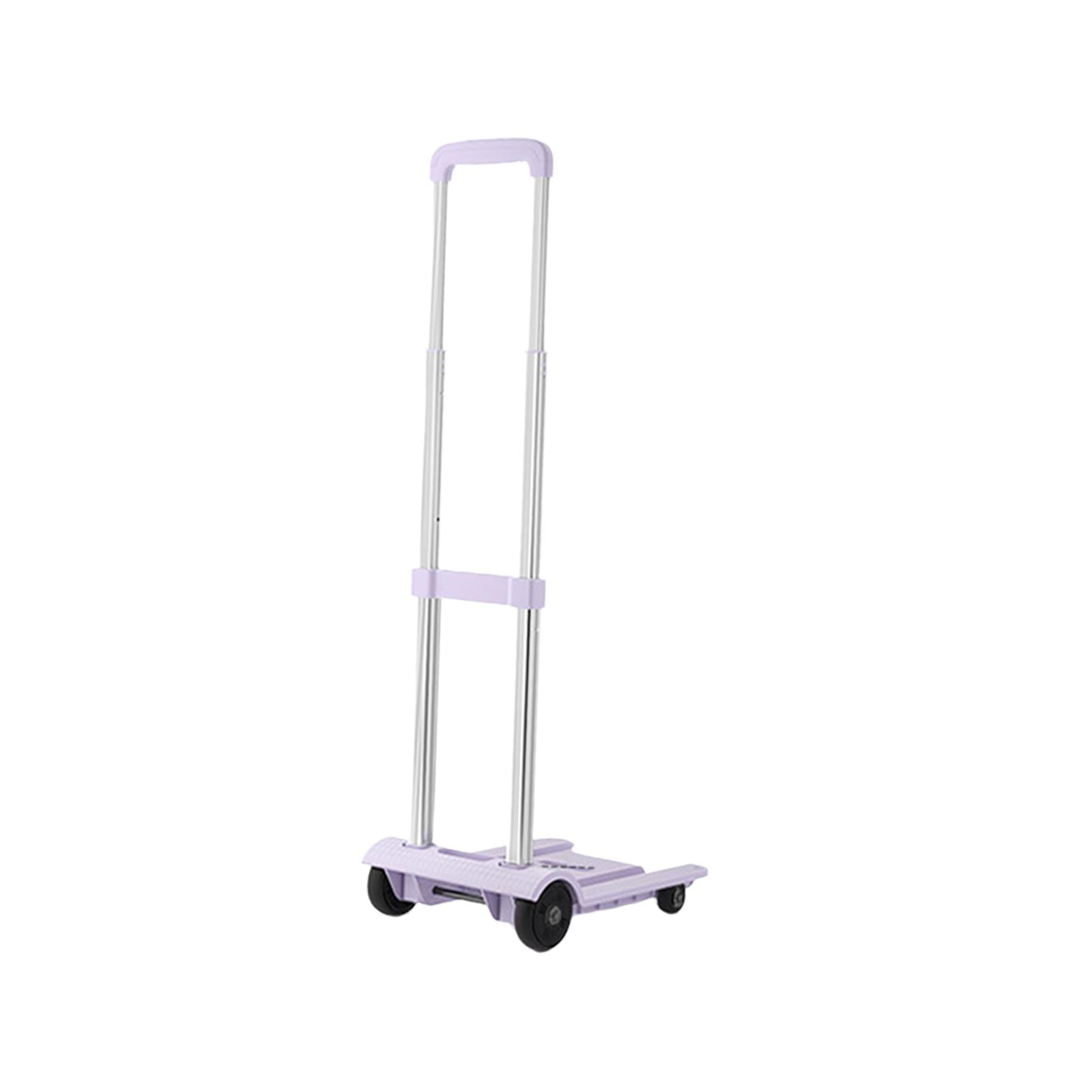 Trolley Platform Cart Collapsible with Telescoping Handle Lightweight ...