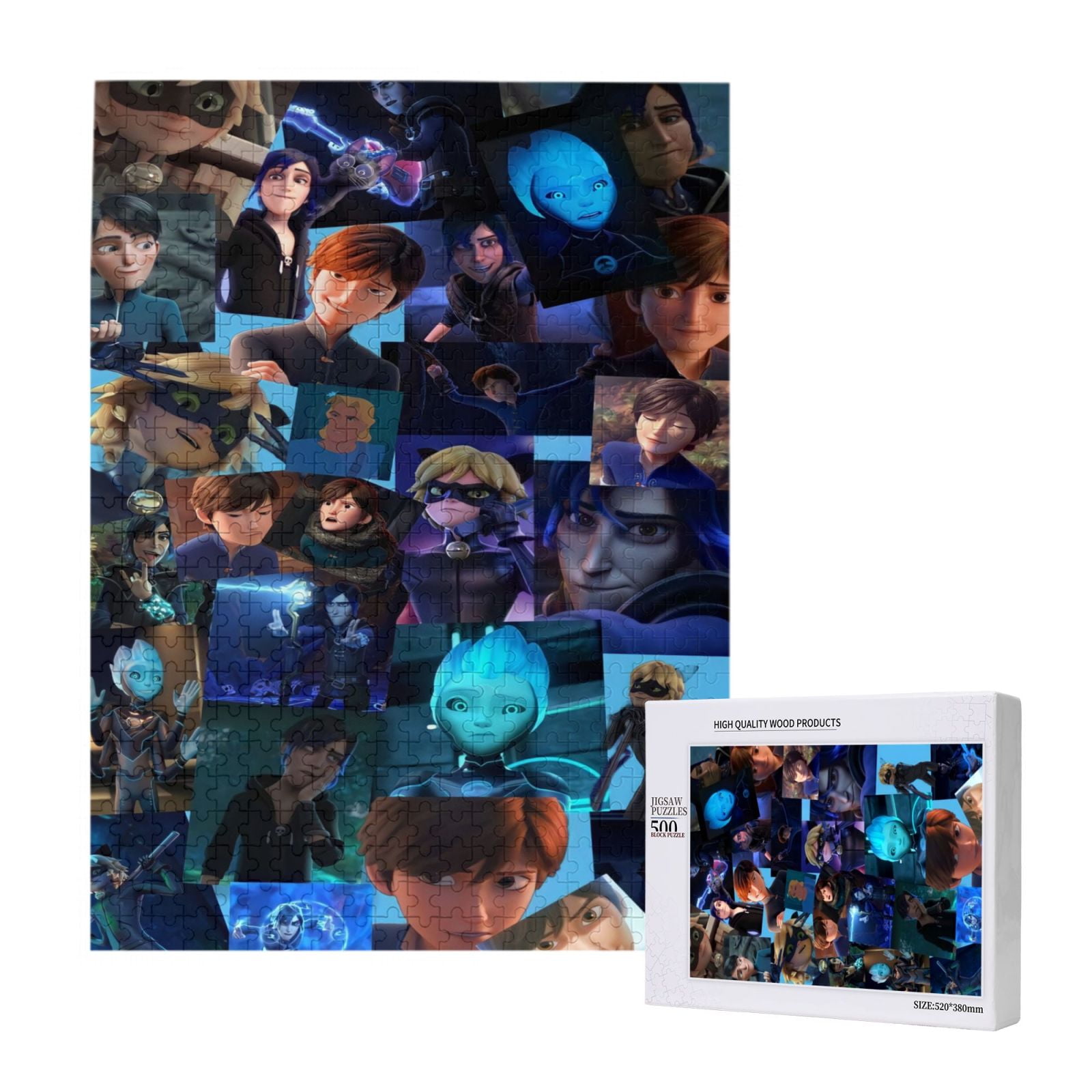 Trollhunters Jigsaw Puzzles 300/500/1000 Pieces Wooden Puzzles Gift for ...