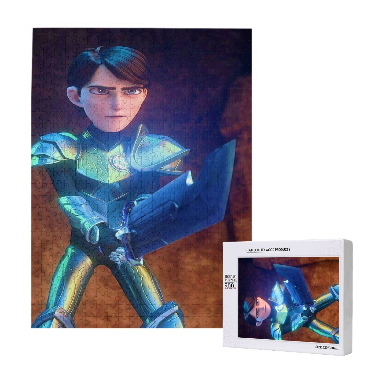 Trollhunters Jigsaw Puzzles 300/500/1000 Pieces Wooden Puzzles Gift for ...