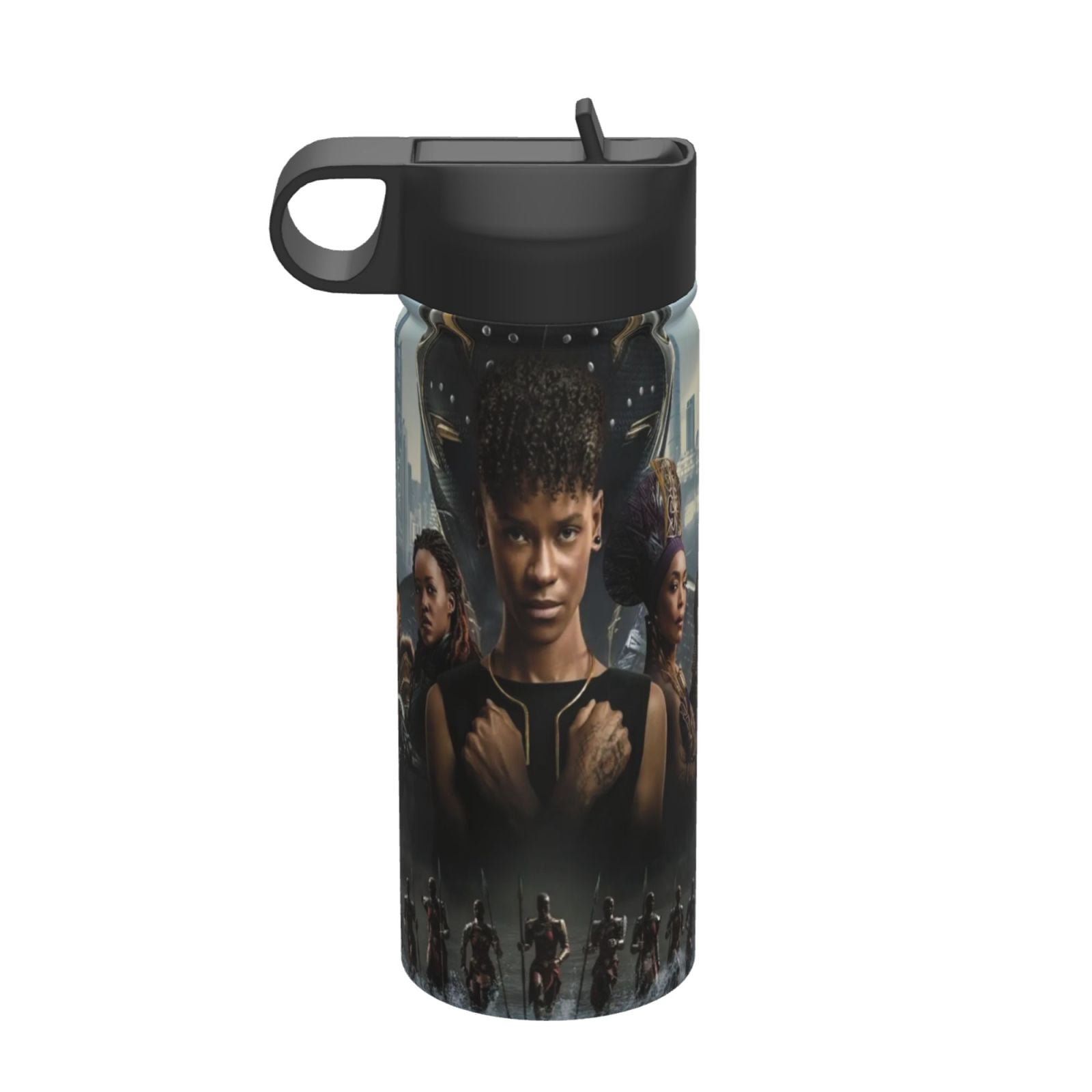 Trollhunters Kids Insulated Water Bottle With Straw - 18 Oz Stainless ...