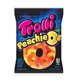 Trolli Peachie O's Gummi Candy, Tangy & Juicy Peach Flavor, Fat Free, 4 ...