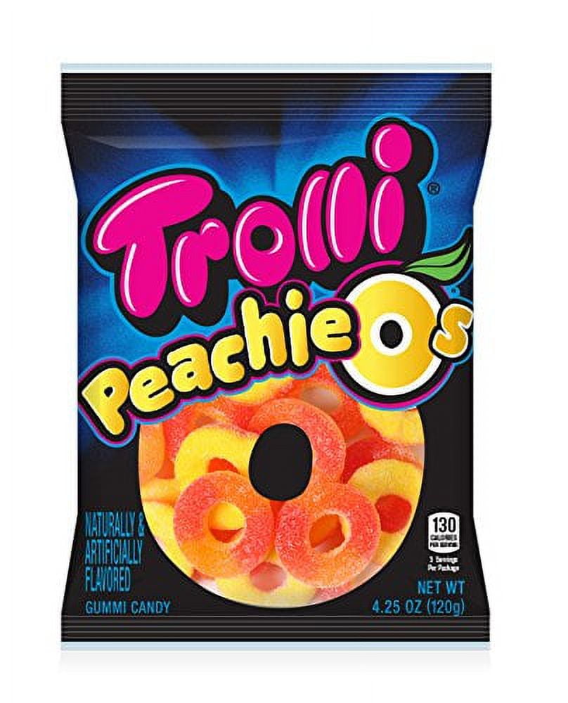 Trolli Peachie Os Gummies, Chewy Peach Flavor, Pack of 2 - Walmart.com