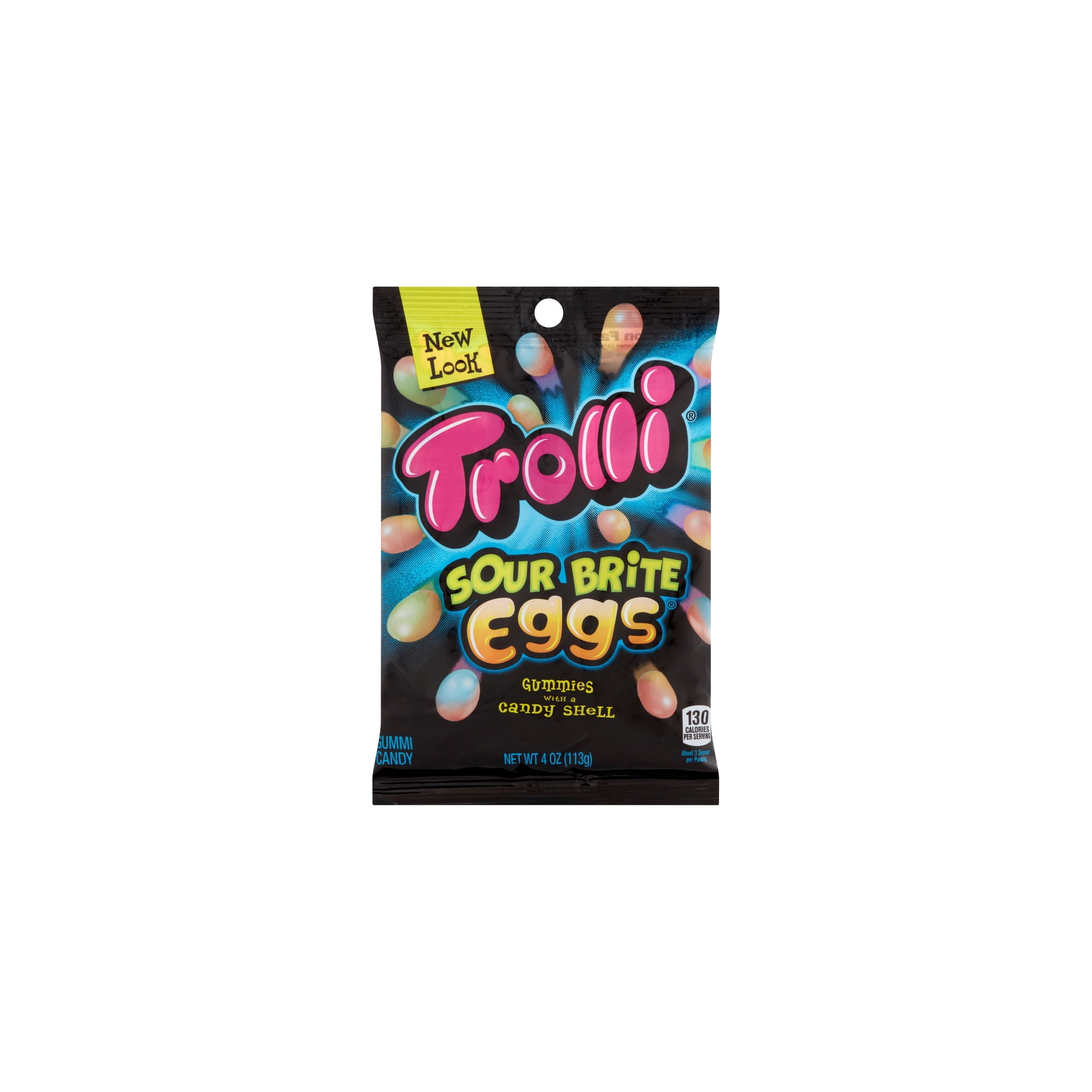Trolli Easter Candy Sour Brite Eggs, Assorted 4.0 Ounce (Pack of 3 ...