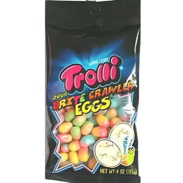 Trolli Easter Candy Sour Brite Eggs, Assorted 4.0 Ounce (Pack of 3 ...