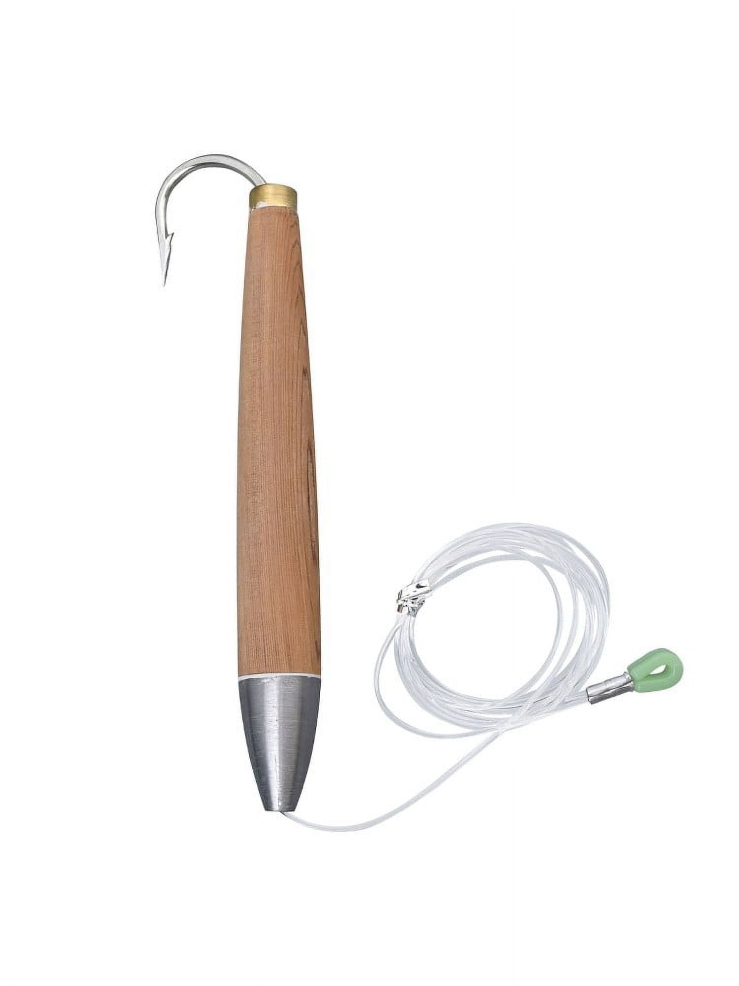 Trolling Fishing Bait Rigged Cedar Plugs Tuna Lure Cast Wood Trolling ...